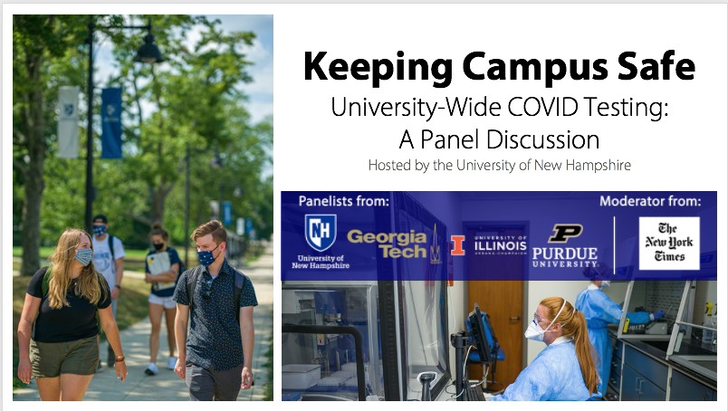 UNH Hosts Panel Discussion On Campus Wide COVID Testing UNHInnovation unh-hosts-panel-discussion-on-campus-wide-covid-testing-unhinnovation
